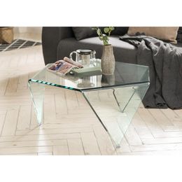 PAROLI Couchtisch transparent