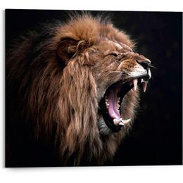 Reinders Deco-Panel &raquo;L&ouml;we&laquo; schwarz Holzwerkstoff B/H/T: 50cm x 40cm x 2cm