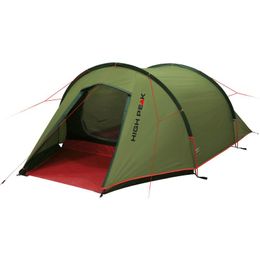 High Peak Tunnelzelt &raquo;Kite 2 LW&laquo; 2 Personen rot B/H/L: 140cm x 95cm x 330cm Tunnelzelt