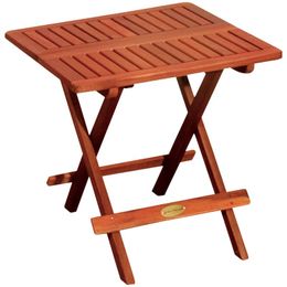 Garden Pleasure Gartentisch &raquo;LOS ANGELES&laquo; braun B/H/T: 50cm x 51cm x 50cm