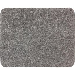 Astra Fu&szlig;matte &raquo;Saugstark 601&laquo; rechteckig 9 mm H&ouml;he Schmutzfangmatte, In -und Outdoor geeignet grau Baumwolle B : 60cm 1 Stk., 9mm, L: 75cm
