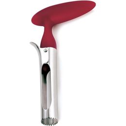 Cuisipro Entkerner ergonomisch geformter Griff rot Edelstahl Einheitsgr&ouml;&szlig;e