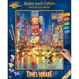 Schipper Malen nach Zahlen &raquo;Meisterklasse Premium - New York Times Square&laquo; Made in Germany bunt Einheitsgr&ouml;&szlig;e