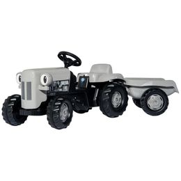 Rolly Toys Tretfahrzeug &raquo;Little Grey Fergie&laquo; Traktor mit Trailer grau Einheitsgr&ouml;&szlig;e Tretfahrzeug