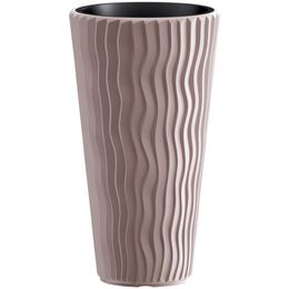 Prosperplast Pflanzk&uuml;bel &raquo;Sandy Slim&laquo; &Oslash;xH: 39x70,8 cm braun Kunststoff &Oslash; 39cm