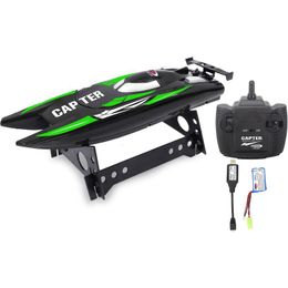 Jamara RC-Boot &raquo;Capter Speedboot, schwarz&laquo; schwarz Einheitsgr&ouml;&szlig;e RC-Boot
