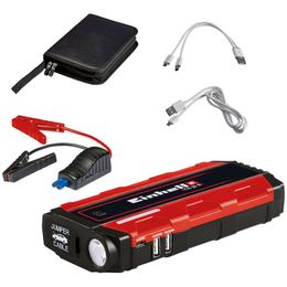 Einhell Starthilfeger&auml;t &raquo;&raquo;CE-JS 8&laquo;&laquo; 3 x 2500 mAh rot Mobile Stromversorgung zum Laden von Handy, Laptop, Kamera, uvm.