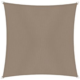 Windhager Sonnensegel &raquo;Cannes Quadrat&laquo; 4x4m, taupe grau Polyester