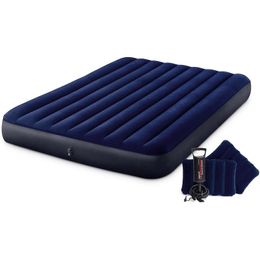 Intex Luftbett &raquo;DURA-BEAM Classic Downy Airbed-Set&laquo; Set blau B/H/L: 152cm x 22cm x 203cm Luftbett