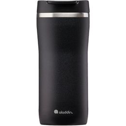 Aladdin Coffee-to-go-Becher &raquo;Barista Mocca&laquo; 2,5 Stunden hei&szlig; & 4,5 Stunden kalt, auslaufsicher, 350 ml schwarz Edelstahl, Kunststoff &Oslash; 7cm x 15cm, 