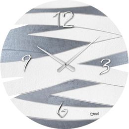 Wanduhr &raquo;Lowell&laquo; grau B/H/T: 3,5cm
