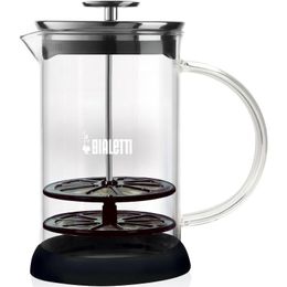 Bialetti Milchaufsch&auml;umer &raquo;Cappuccinatore Glas&laquo; Glas, Fassungsverm&ouml;gen: ca. 500 ml schwarz Einheitsgr&ouml;&szlig;e