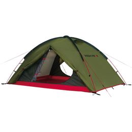 High Peak Kuppelzelt &raquo;Woodpecker 3&laquo; 3 Personen Set, mit Transporttasche gr&uuml;n B/H/L: 190cm x 115cm x 340cm Kuppelzelt