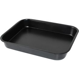ELO Basic Auflaufform &raquo;Carbon&laquo; Stahlblech 4,2 Liter schwarz Stahlblech B/H/L/T: 29cm x 5,5cm x 37cm