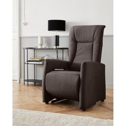 Sit & More sit&more TV-Sessel &raquo;Melissa&laquo; wahlweise elektrisch oder manuell verstellbar, optional Aufstehhilfe braun 98% Polyester 2% Polyamid