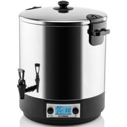 Hyundai Einkochautomat &raquo;PC222&laquo; 25 l F&uuml;llmenge 2000 W 25 l, Timer 1 - 180 Min., Thermostat, Temperatur 30&deg;-100&deg;C schwarz Einheitsgr&ouml;&szlig;e Einkochautomat