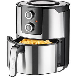 Unold Elektro Hei&szlig;luftfritteuse &raquo;58655&laquo; 1400 W schwarz Einheitsgr&ouml;&szlig;e Hei&szlig;luftfritteuse