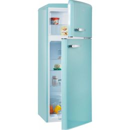 Amica K&uuml;hl-/Gefrierkombination &raquo;KGC1563 T&laquo; 144 cm hoch 55 cm breit blau