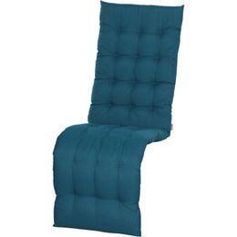 siena GARDEN Liegenauflage &raquo;ATRIA Relaxauflage, 170 cm&laquo; Dessin Uni, aus 100% recyceltem Polyester, in verschiedenen Farben blau Polyester B/H/T: 48cm x 6cm x 170cm