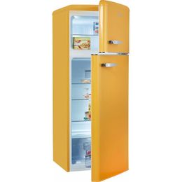 Amica K&uuml;hl-/Gefrierkombination &raquo;KGC 15633 Y&laquo; 144 cm hoch 55 cm breit gelb