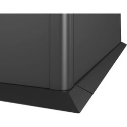 BioHort Beetumrandung &raquo;B140921&laquo; M&auml;hkante f&uuml;r Hochbeet BxT: 100x50 cm grau Metall Einheitsgr&ouml;&szlig;e