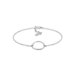 Elli Damen Armband &raquo;Kreis Schlicht 925 Silber&laquo; silber