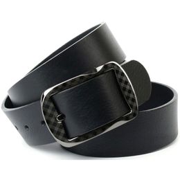 Anthoni Crown Herren Lederg&uuml;rtel schwarz 85