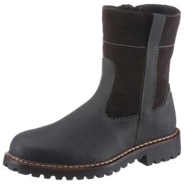 Josef Seibel Herren Winterstiefel &raquo;CHANCE&laquo; mit dezenten Kontrastn&auml;hten schwarz 40
