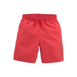 s.Oliver Jungen s.Oliver Badeshorts &raquo;Philip Kids&laquo; im schlichten Design rot 170/176, N-Gr