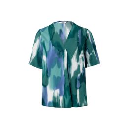 Tchibo - Bluse mit Aquarellprint - Damen - Gr. 46 - blau