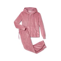 Tchibo - Nicki-Hausanzug - Damen - Gr. XL - ros&eacute;