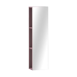 Tchibo - Spiegelregal &raquo;Piazza&laquo; - 30x19,6x110,6cm - rosa - Holz / Glas / Metall