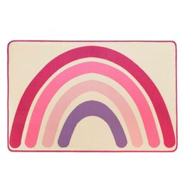 Tchibo - Kinderteppich &raquo;Rainbow&laquo; - rosa