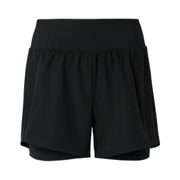 Tchibo - 2-in-1-Laufshorts - Damen - Gr. 38 - schwarz