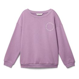 Tchibo - Kinder-Sweatshirt mit angerauter Innenseite - M&auml;dchen - Gr. 170/176 - hellgrau