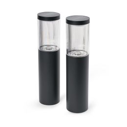 Tchibo - 2 Solar-Wegeleuchten - schwarz