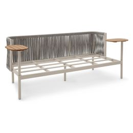 Tchibo - Gartensofa mit 2 Drehtischen - 180x91x91,5cm - anthrazit -