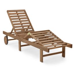 Tchibo - Klassische Gartenliege - 59x196,3x36,5cm - anthrazit -