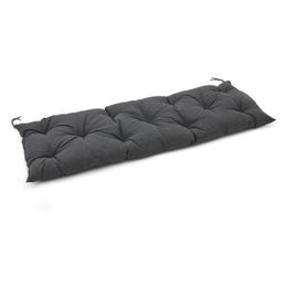 Tchibo - Gartenbankauflage - 160x50x9,5cm - anthrazit -