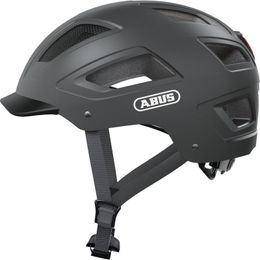 Abus Fahrradhelm &raquo;HYBAN 2.0&laquo; grau M Kopfumfang: 52cm - 58cm Fahrradhelm