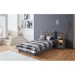 Westfalia Schlafkomfort Tagesdecke schwarz Polyester B/L: 175cm x 225cm