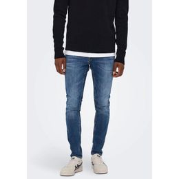 Only & Sons Only & Sons Herren ONLY & SONS Skinny-fit-Jeans &raquo;Warp&laquo; blau 30, L&auml;nge 34