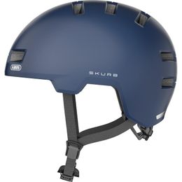 Abus Fahrradhelm &raquo;SKURB&laquo; blau Fahrradhelm