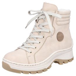 Rieker Damen Winterboots mit seitlichem -Label beige 42