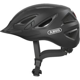 Abus Fahrradhelm &raquo;URBAN-I 3.0&laquo; schwarz M Kopfumfang: 52cm - 58cm Fahrradhelm