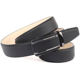 Anthoni Crown Herren Lederg&uuml;rtel schwarz 85