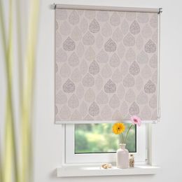 Sch&ouml;ner Wohnen Kollektion SCH&Ouml;NER WOHNEN-Kollektion Seitenzugrollo &raquo;Kettenzugrollo Verdunklung&laquo; verdunkelnd freih&auml;ngend beige Metall, Polyester 180cm, einseitig verschiebbar, 
