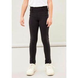 name it Kinder Sweatleggings &raquo;NKFJAVI SOLID SWE LEGGING&laquo; schwarz 104, N-Gr