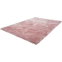 Obsession Hochflor-Teppich &raquo;My Curacao 490&laquo; rechteckig 35 mm H&ouml;he Uni-Farben, sehr weicher Kuschelflor, handgetuftet pink Mikropolyester B : 200cm 1 Stk., 35mm,