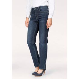 MAC Damen MAC Bequeme Jeans &raquo;Stella&laquo; Gerader Beinverlauf blau 42, L&auml;nge 32